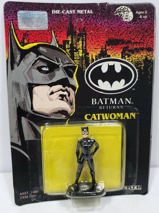 ERTL | Toys | Batman Returns Catwoman Diecast Metal Figure 991 Ertl New ...